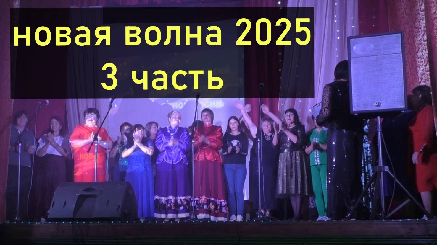 Новая волна 2025. Заключительная 3 часть.