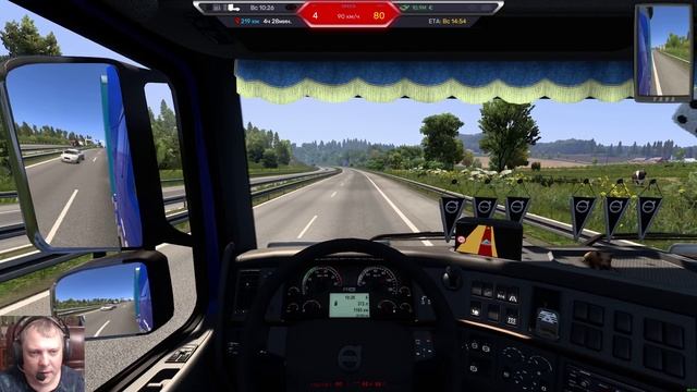 Euro Truck Simulator 2 сезон 20 серия 1 Икра в Штудгарте