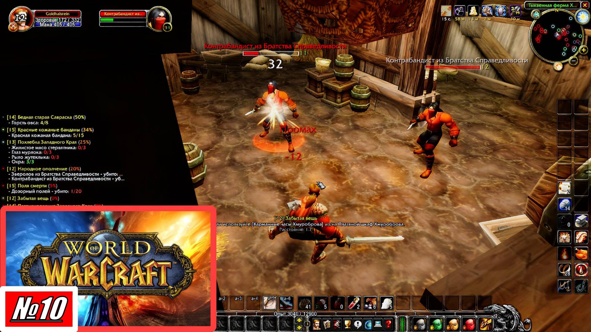 [Let's Play][Игра №10][Человек][Паладин][Западный край][Сервер S-evil][Моды][World of Warcraft]