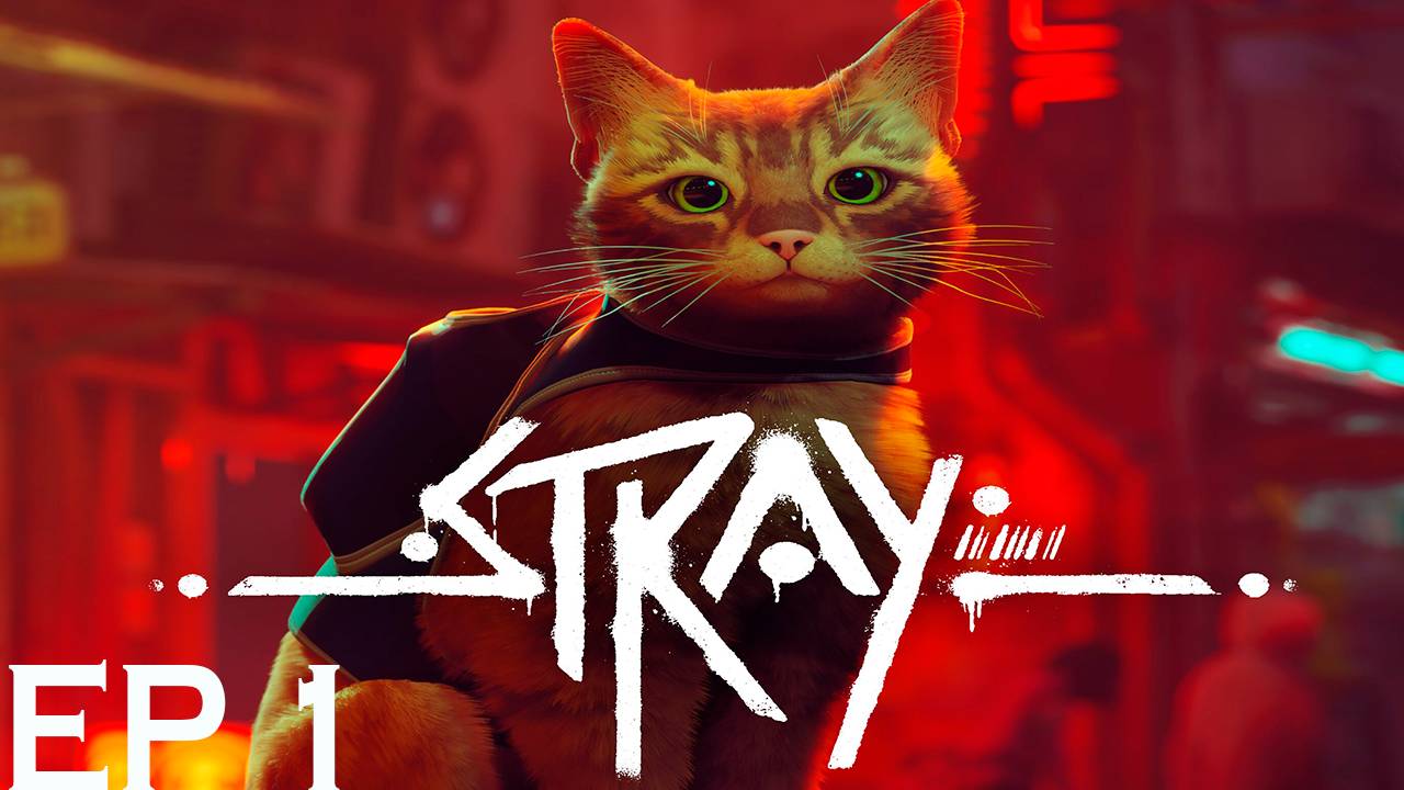Прохождение игры - Stray (без комментариев)
