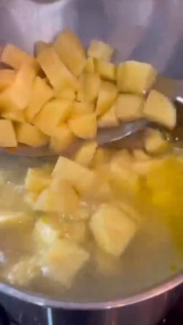 Суп с галушками (клëцками)