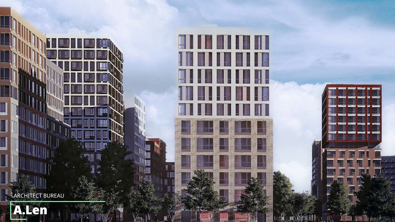 Residential complex masterplan