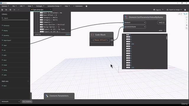 2.4 -Type Properties Extraction – Accessing Revit Type Data