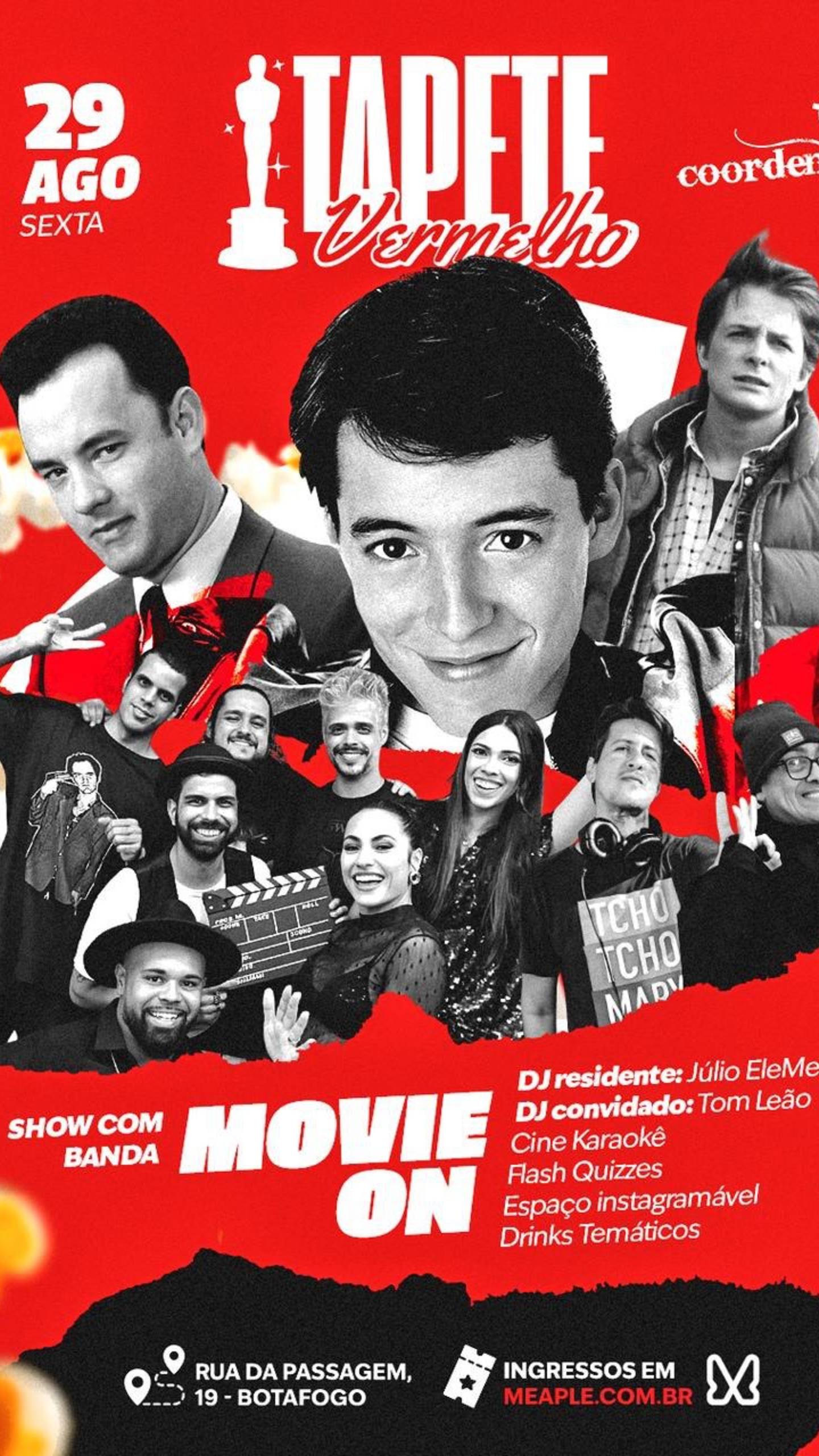 Селфи-шоу на вечеринке в Рио де Жанейро