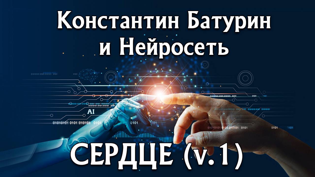 СЕРДЦЕ (v.1) - Константин Батурин и Нейросеть