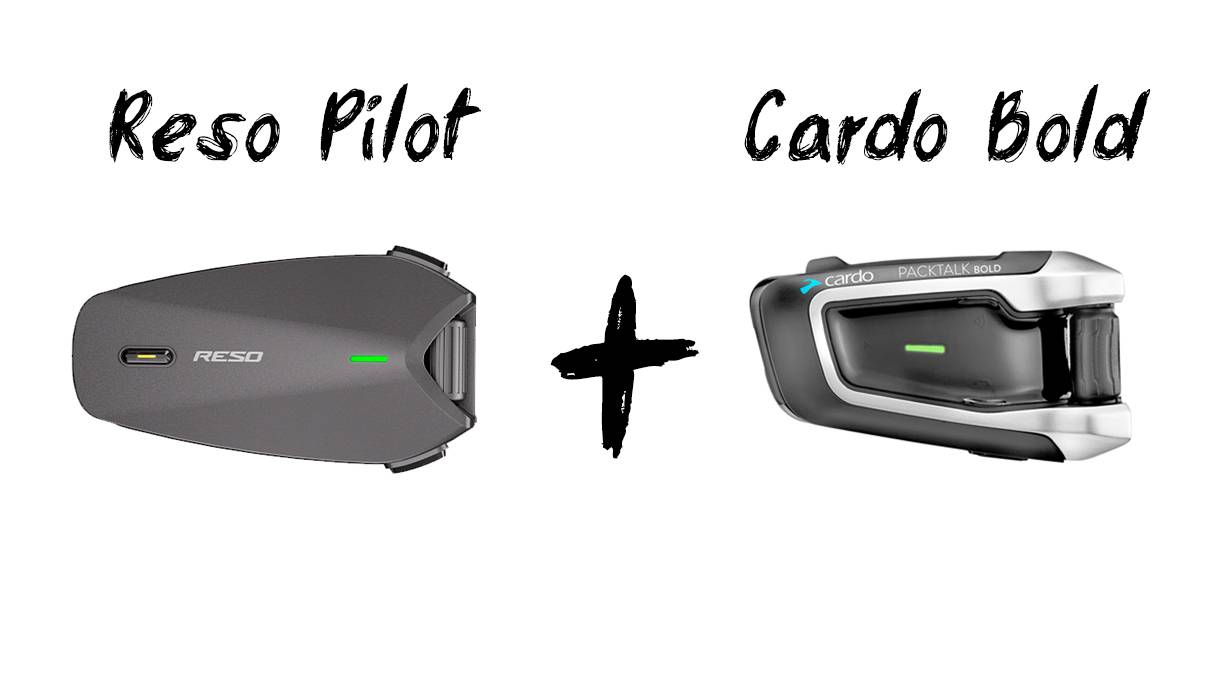 Как подружить Reso Pilot и Cardo Bold?