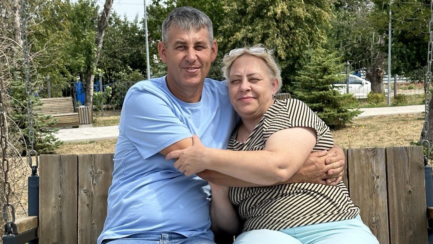 Полив огорода.