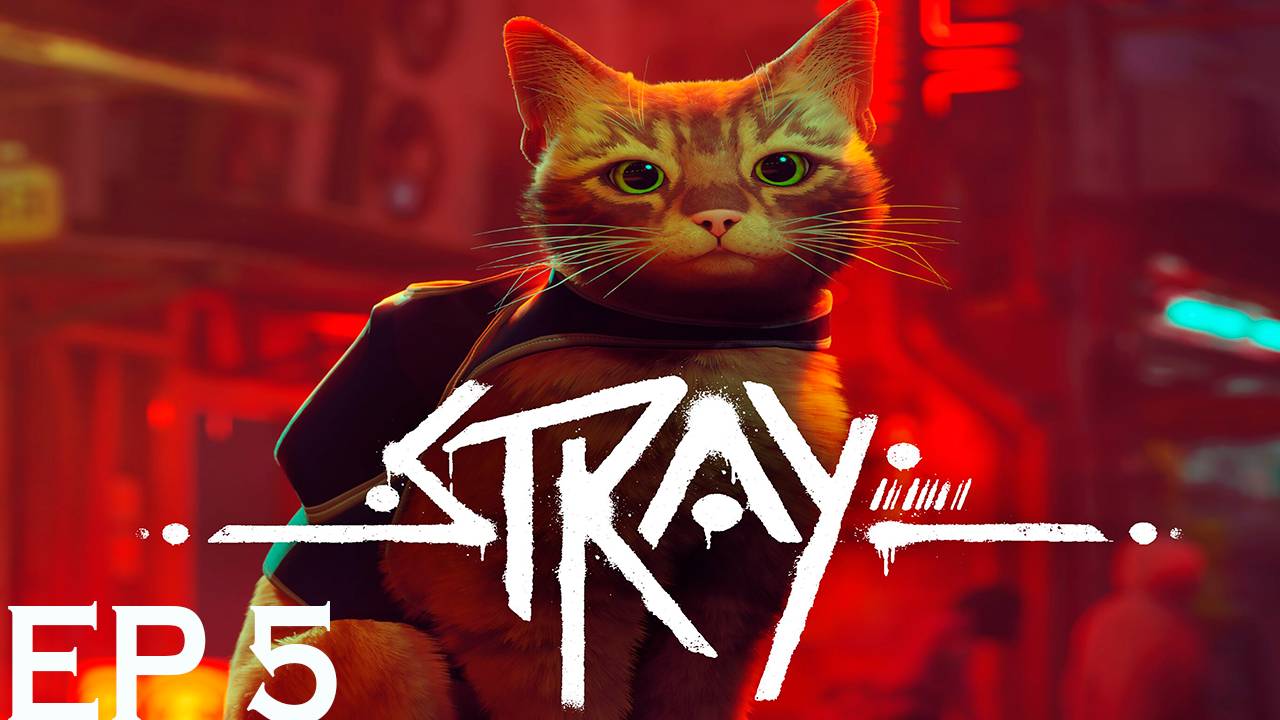 Прохождение игры - Stray (без комментариев)