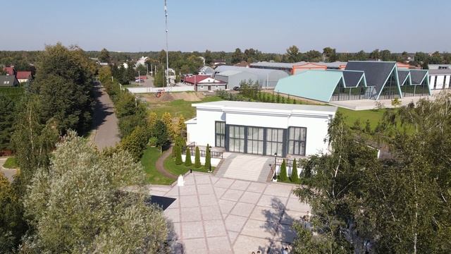 Банкетный зал   Легенда  площадки Счастливые времена  с высоты птичьего полета