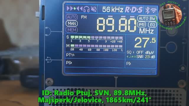 25.07.2025 15:21UTC, [Es], Radio Ptuj, Словения, 89.8МГц, 1865км, 1кВатт