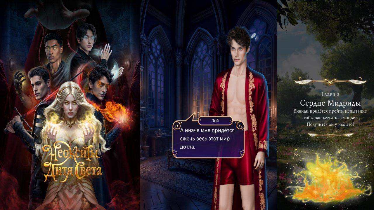 Истории Другого Мира / Неокситы: Дитя Света / 3 Сезон / Глава 2 / Сердце Мидриды / 💎