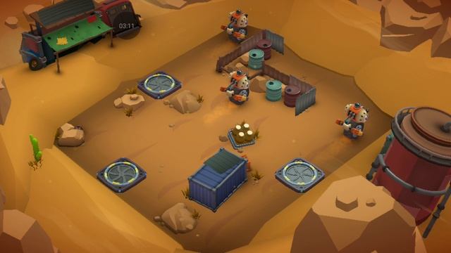 Tiny Robots Portal Escape прохождение 
Глава 6 Управление ядром 
Уровень 45 Кризис В Лагере