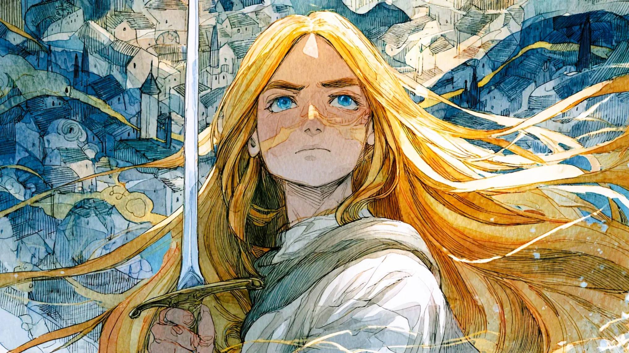 Над деревней Ангел