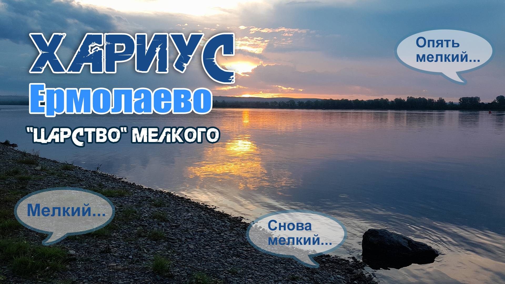 Хариус. Ермолаево - "царство" мелкого. Из дневника рыбака - 2024.