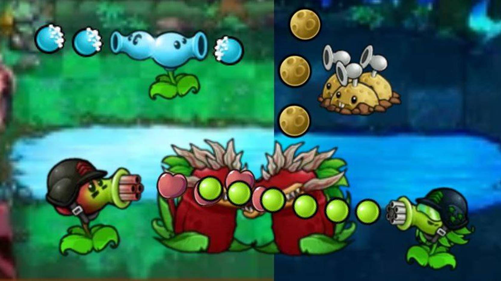 Финал Второго чемпионата по фьюжн пвз fusion pvz Ледоснёс против Мощь в горохе