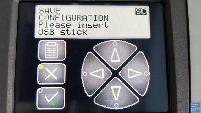 Сохранение конфигурации принтера AGFA Drystar 5302/AXYS