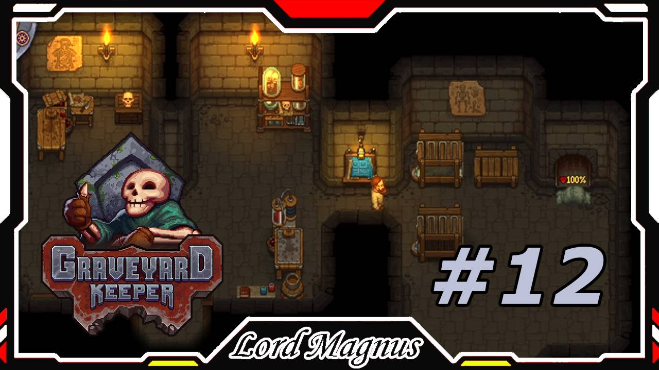 💀Graveyard Keeper🔨 - Прохождение. #12 Пора заняться моргом. Змей дал инструкцию к ключу!