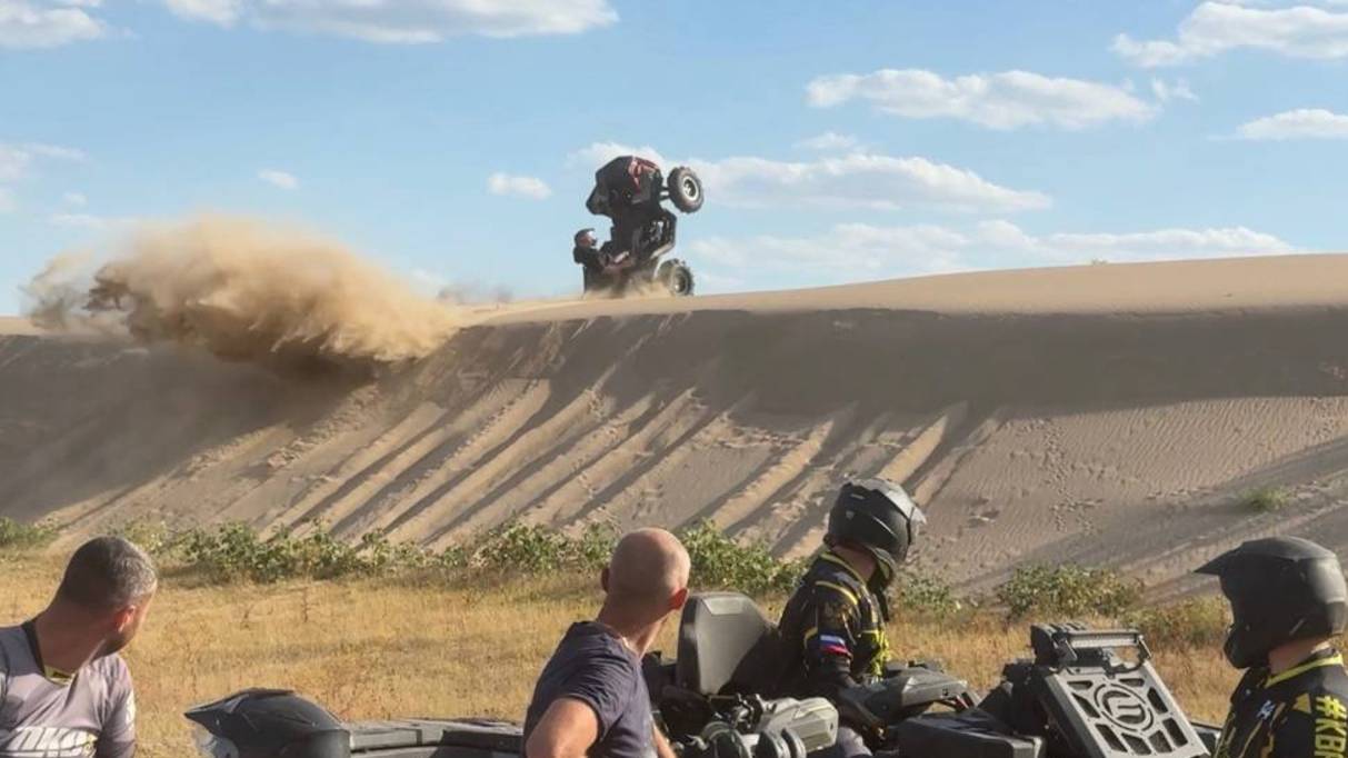 Выезд Волгоградских гряземесов за Волгу🚜💦 Тестируем Segway At10 Mud с доработками 🛠️