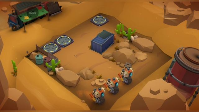 Tiny Robots Portal Escape прохождение 
Глава 6 Управление ядром 
Уровень 46 Ходячий Бот