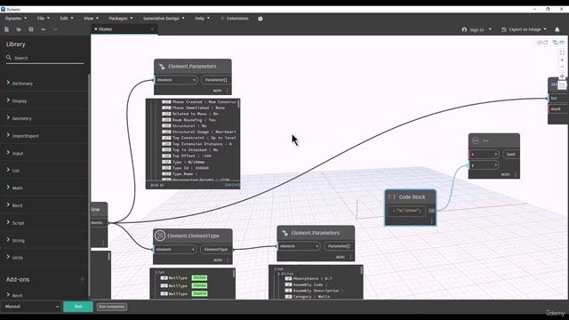1.4 -Dynamo Filtering Methods – BoolMask, GetParameter, Selection Logic