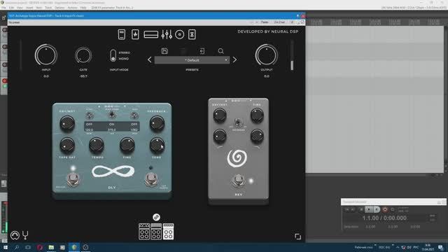 REAPER. Запись музыкальной композиции.