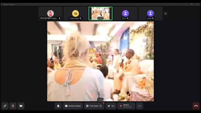 Шрипад Бхактиведанта Нарасимха Махарадж. 3.09.2025 Москва.