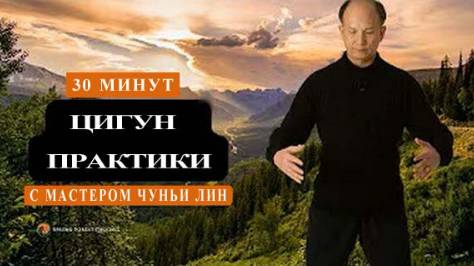 Ци10-02 Вторник с основателем школы Chunyi Lin. Цигун Весеннего Леса (Чуньи Лин)
