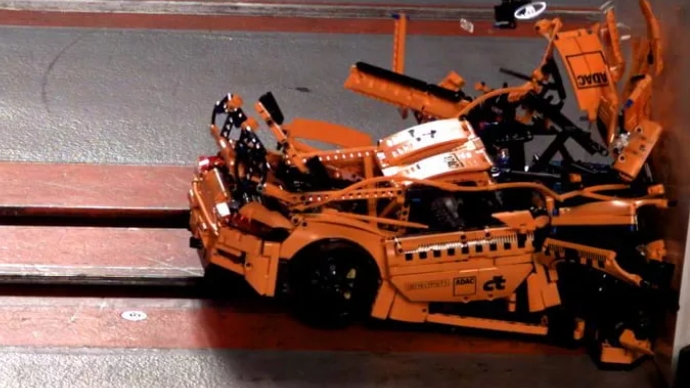 Анимация страшного ДТП