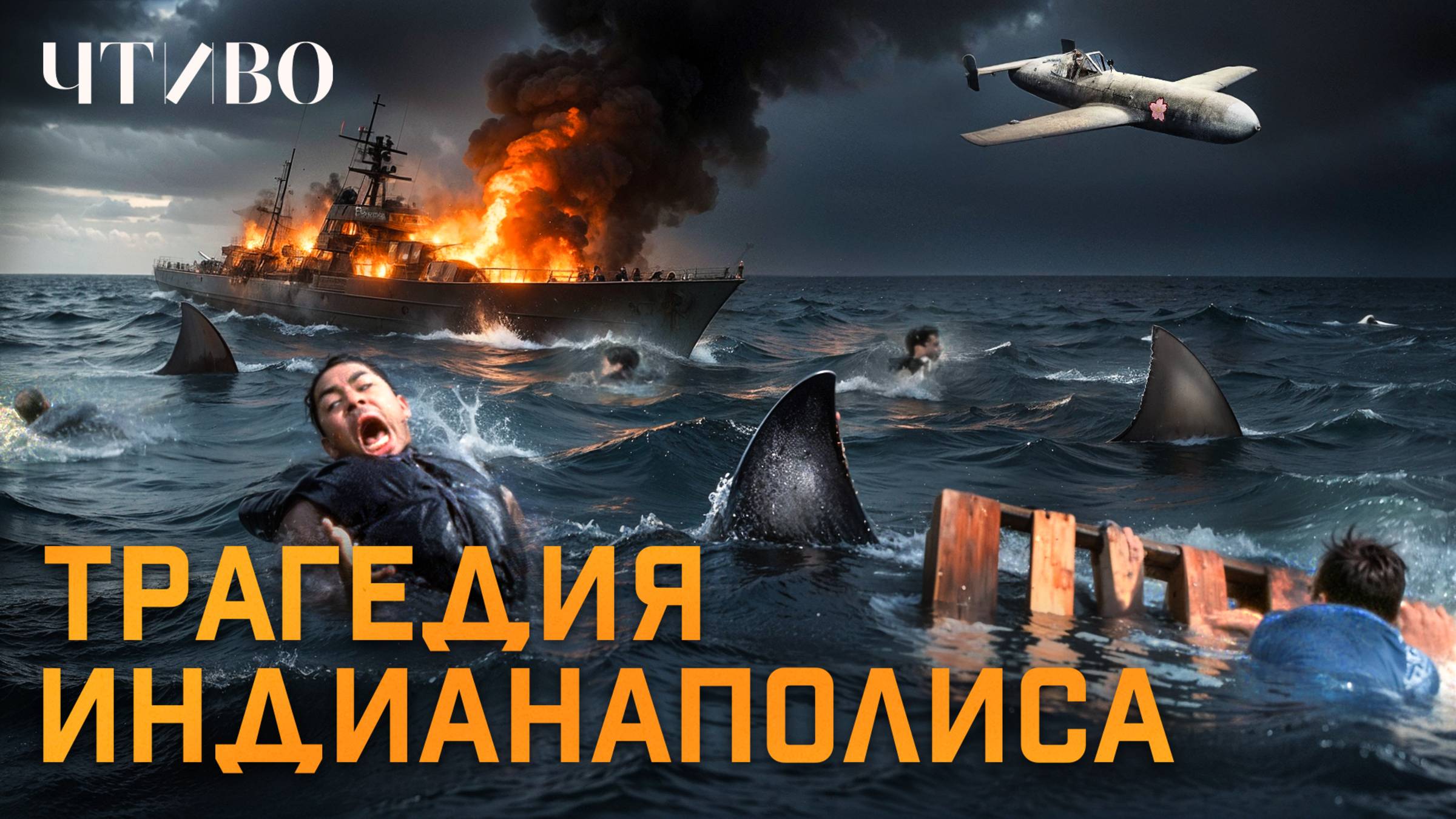 Крушение крейсера «Индианаполис» и самая масштабная атака акул / ЧТИВО