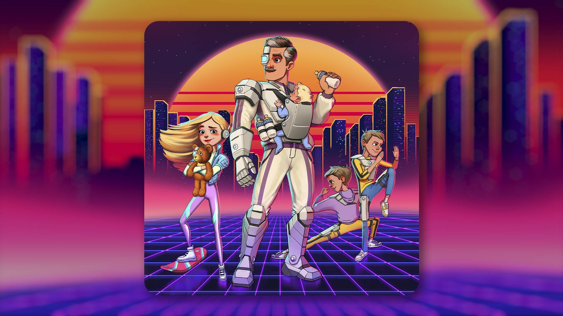 Шу - Роботец | Смех и слезы: добрая песня про многодетного отца