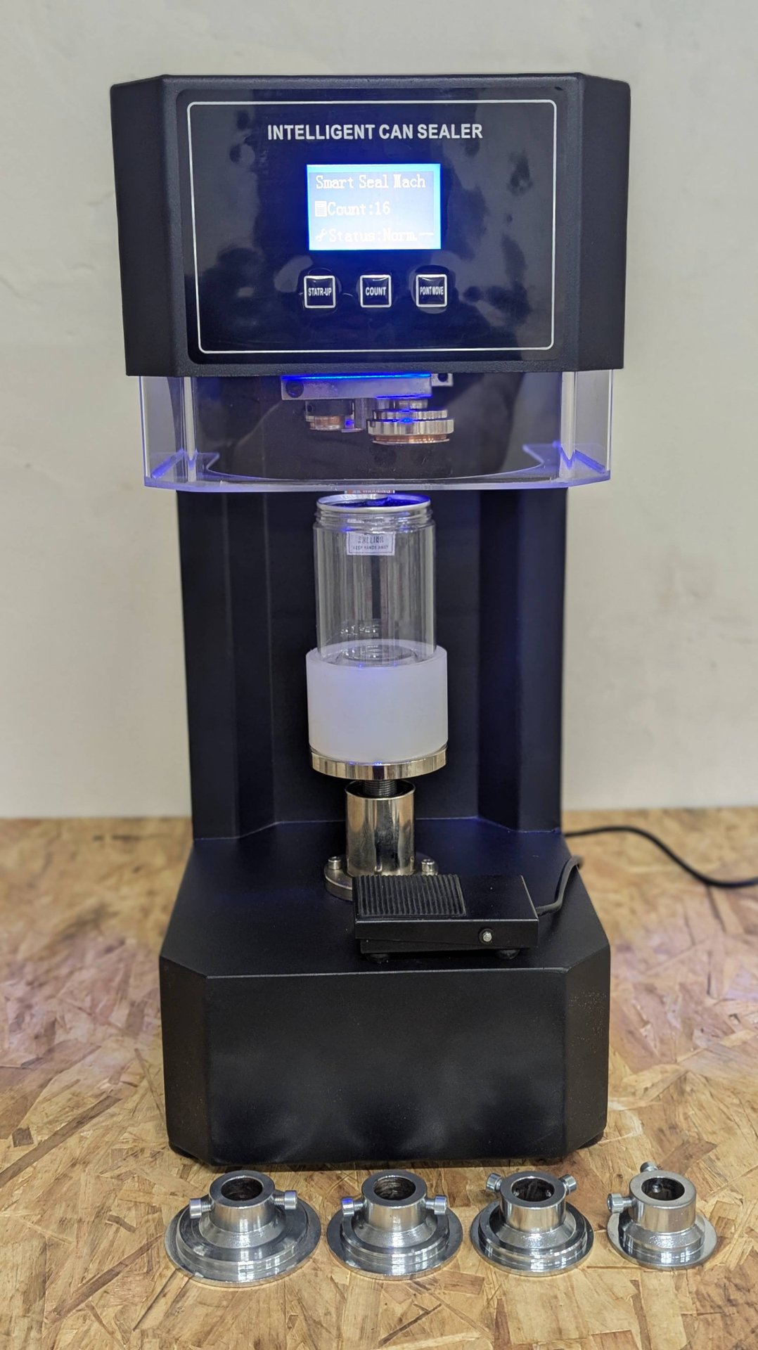 Укупорочная машина для жестяной тары, пластиковой тары крышек EASY-OPEN (ИЗИ-ОПЕН)