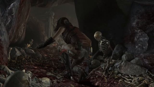 Tomb Raider (2013) на 100%.  Поиски второго пилота. Горный монастырь. Бегство из плена.