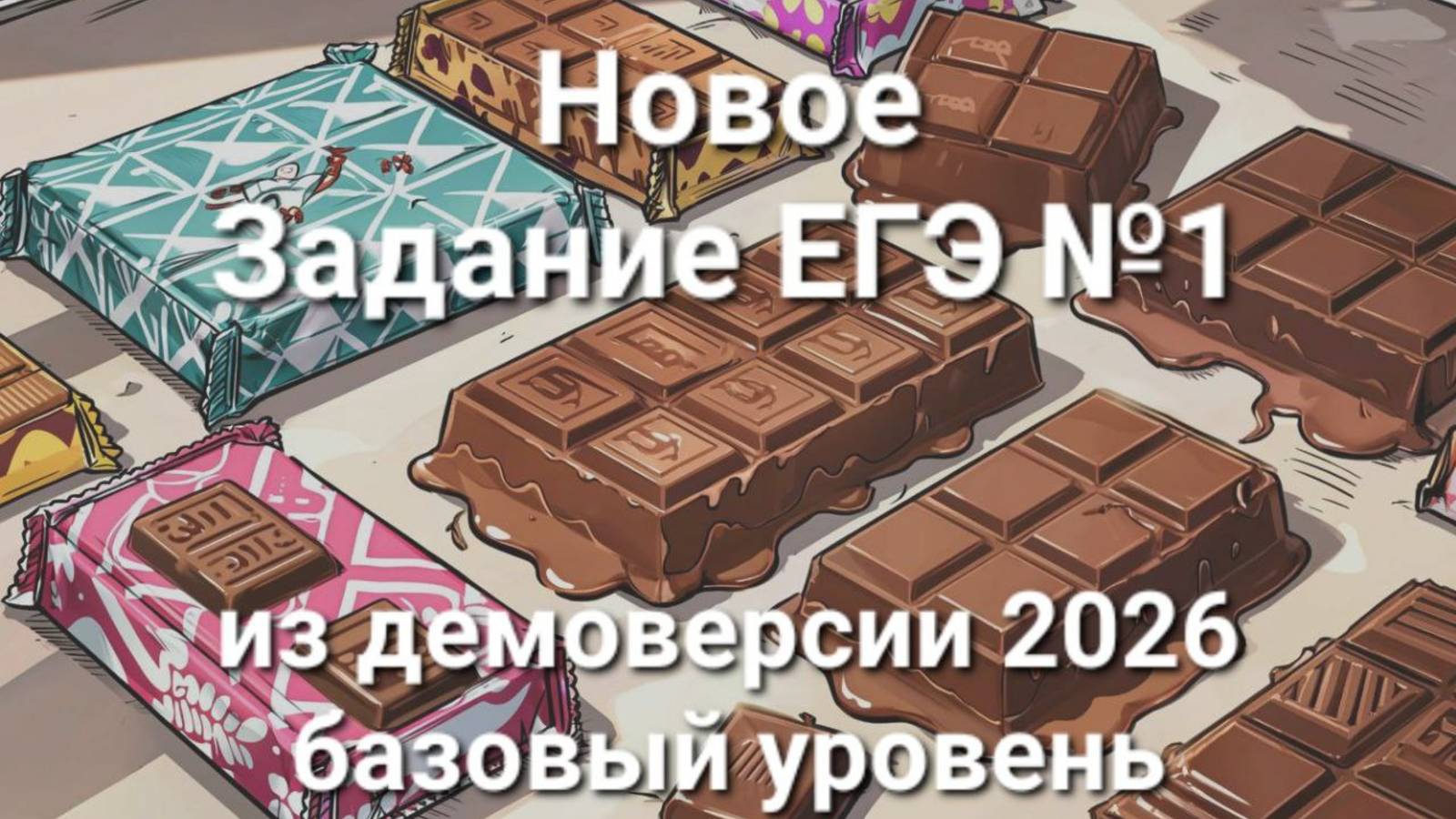 Новое задание ЕГЭ №1 (из демоверсии 2026 базовый уровень)