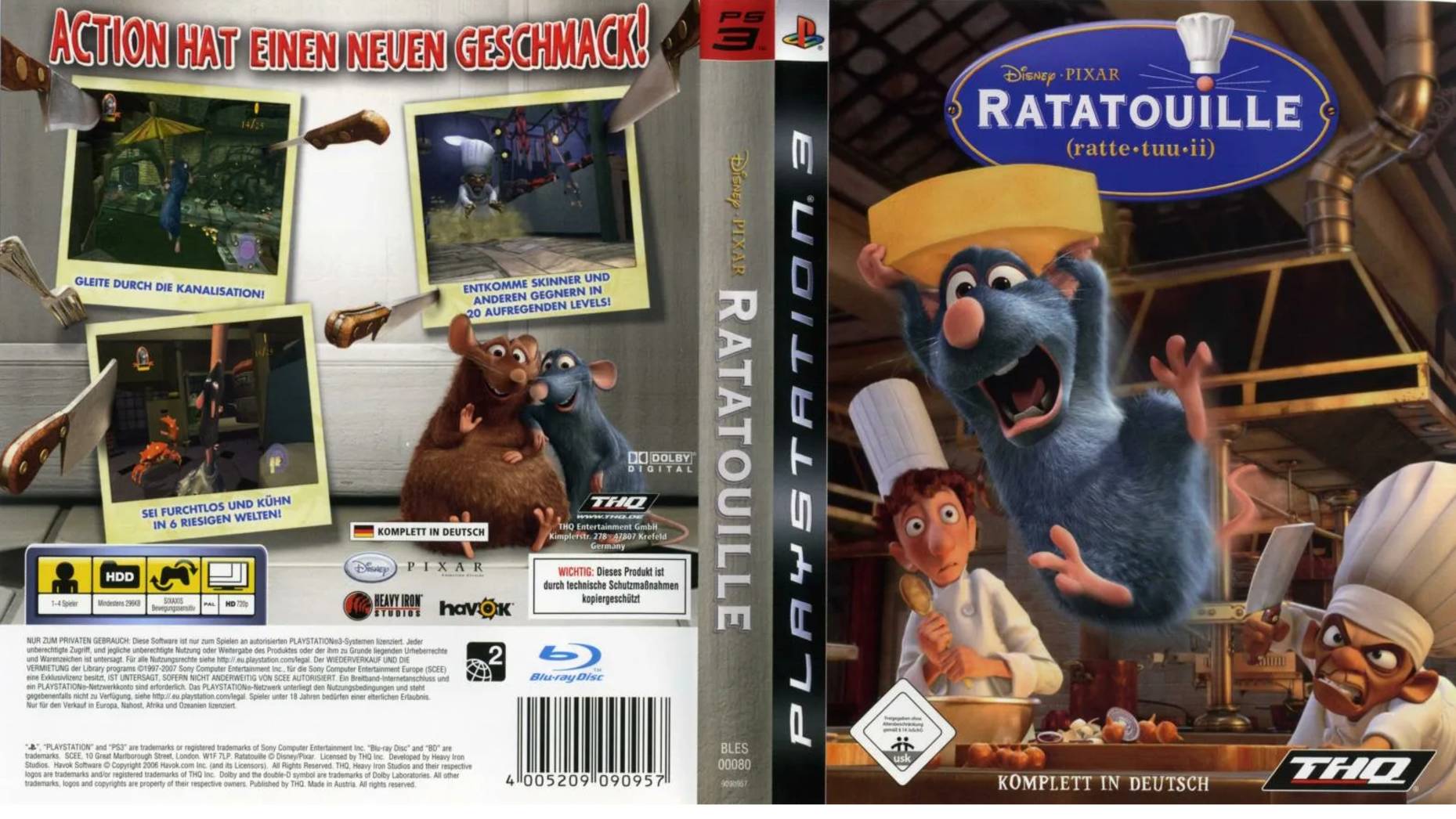 Игра "Рататуй\Ratatouille": демо-ролик