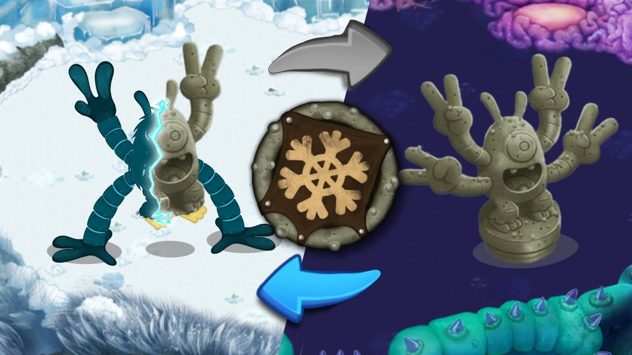 Фанатский Первичный на Острове Эфира в My Singing Monsters (Мои Поющие Монстры, Msm, Мсм)