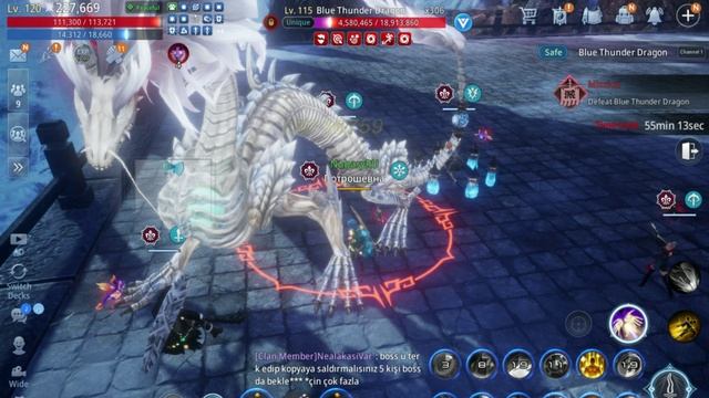 Мир 4 клановый рейд на Blue Thunder Dragon под Pistol Packin' Mama Jimmie Rodgers