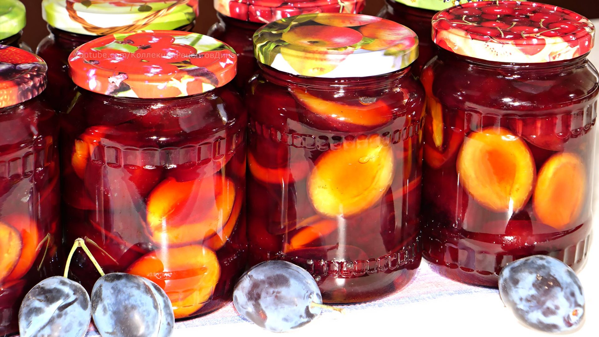 Маринованные сливы на зиму - очень вкусные! Рецепт без стерилизации