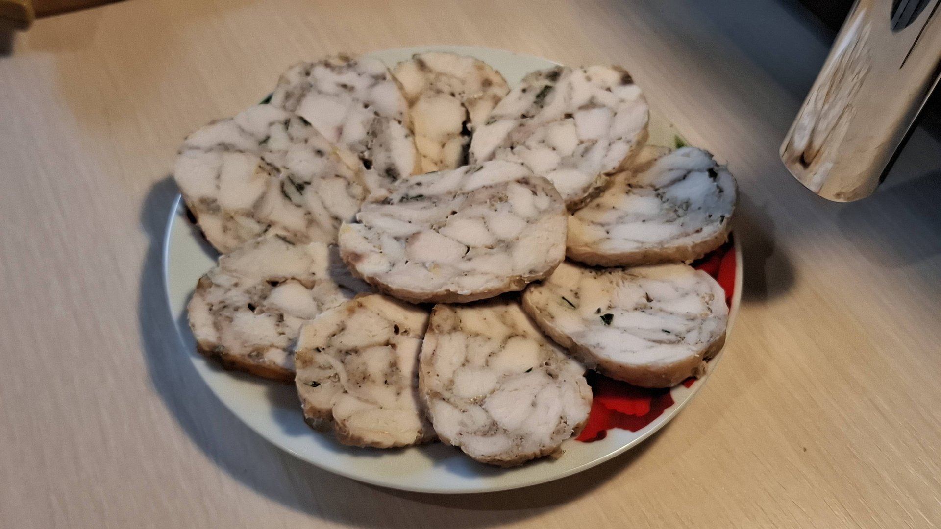 Вкусный и Красивый Сальтисон из куриного филе в аэрогриле. Простой рецепт и отличный результат😋🍗.