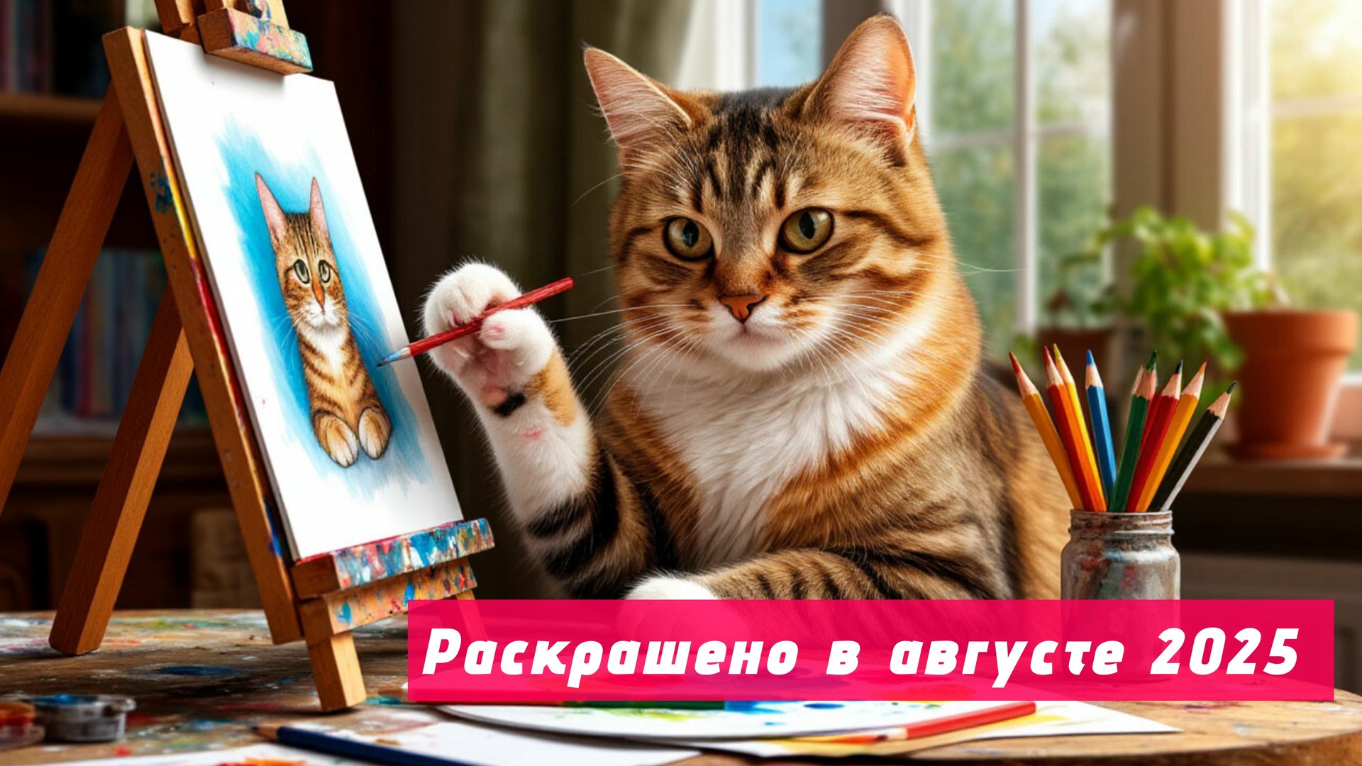 Раскрашено в августе 2025