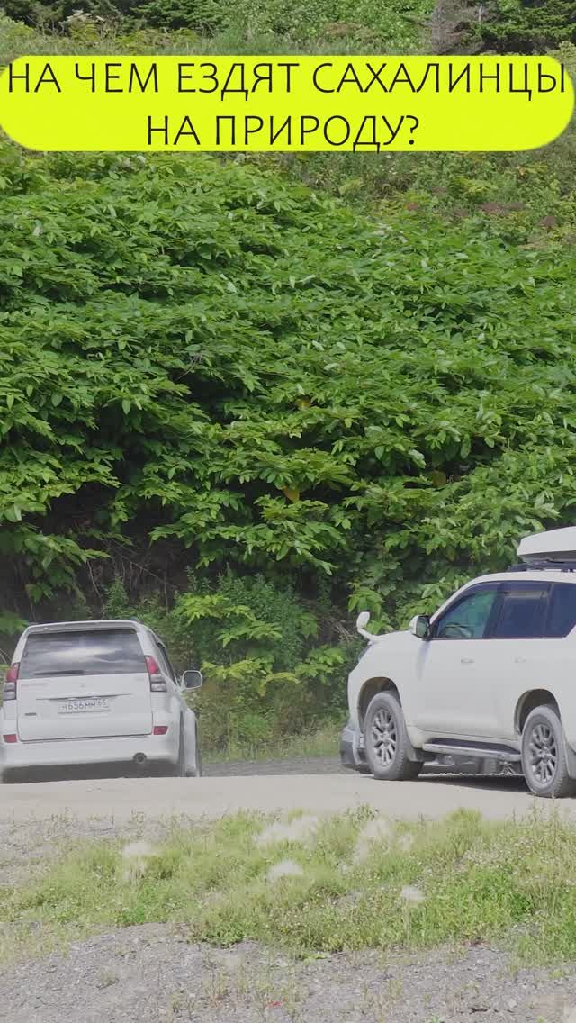 А вы знали на чем сахалинцы ездят на природу? #сахалин #путешествия #рыбалка #природа #travel
