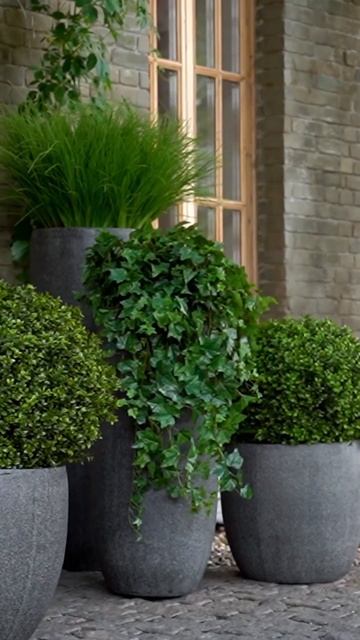 Кашпо TREEZ Effectory серия Stone