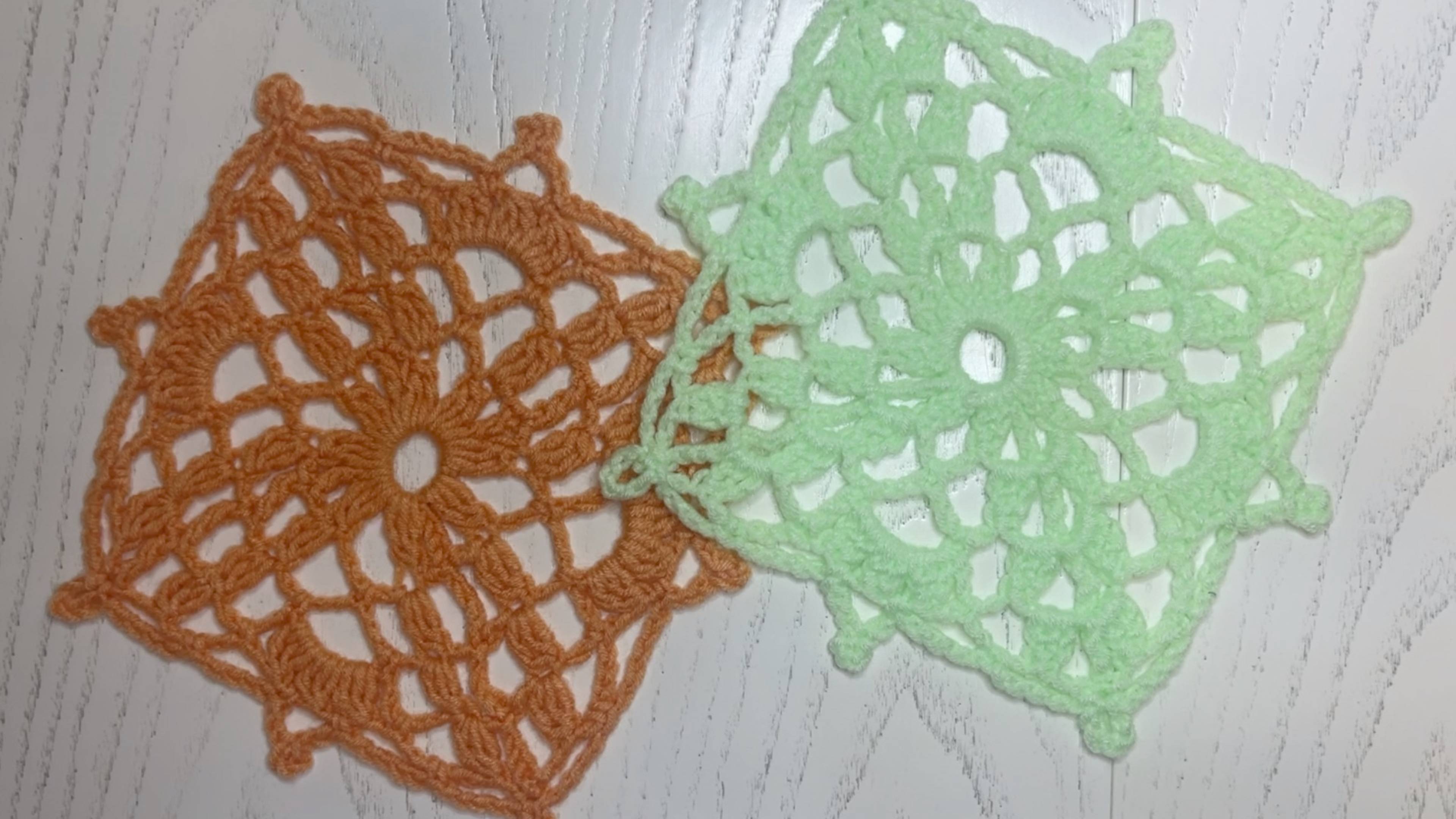 Мотив «Ажурные Грани» Крючком | Простой Квадратный Ажурный Мотив | Подробный Мастер-Класс