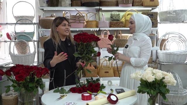 Моя оранжерея - Собираем букет 101 роза