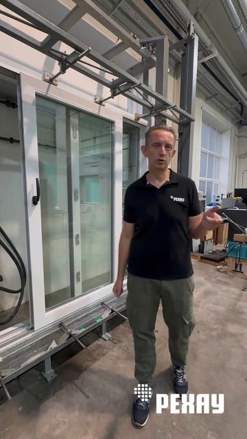 Раздвижные двери и окна из ПВХ серии РЕХАУ INTELIO Slide защитят от дождя и ветра - проверено!