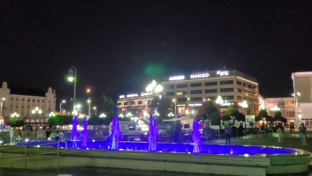 ✨ Завораживающее шоу воды и света! ✨ Поющие фонтаны на Площади Победы в Калининграде