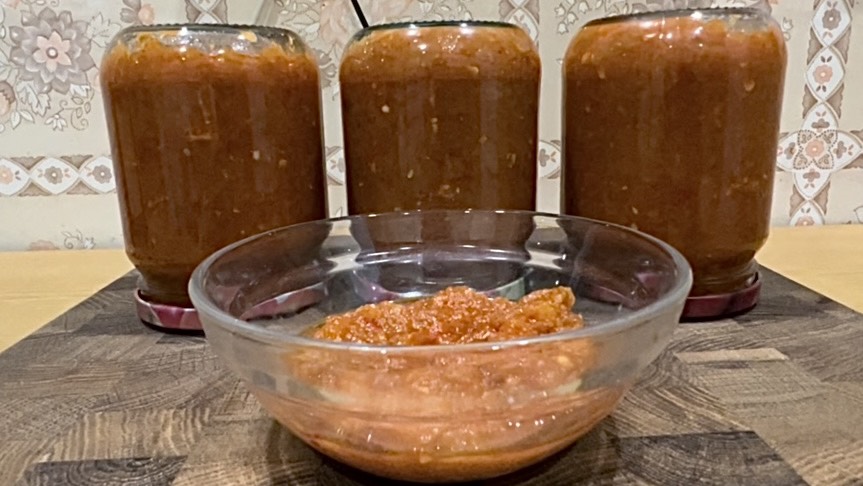 КОНСЕРВАЦИЯ. ОСТРАЯ КАБАЧКОВАЯ НАМАЗКА👍