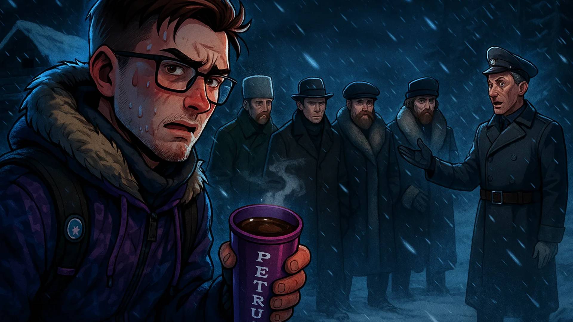 Визуальная новелла Siberian Way | Допросы #2