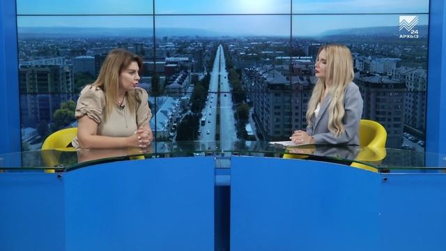 Доброе утро. В гостях Ангелина Мхитарян