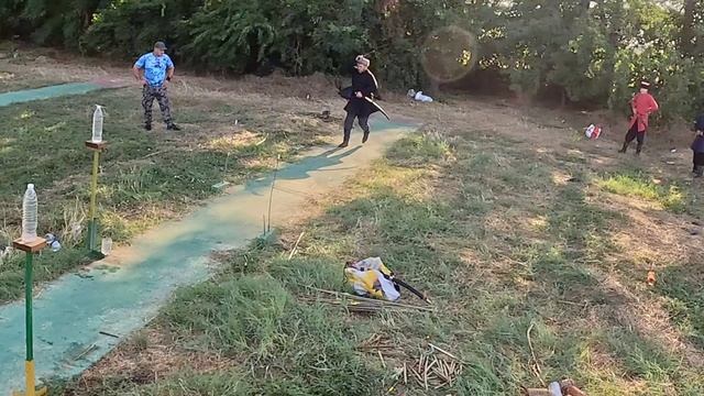 Пример квалификации на зеленый темляк в рубке шашкой. Дисциплина "Рубка шашкой в движении".