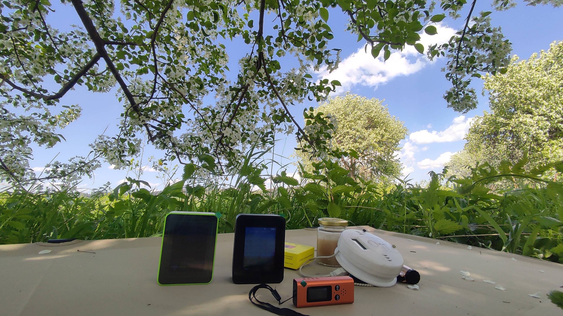 Датчики угарного газа. Простые детекторы в палатке с печкой